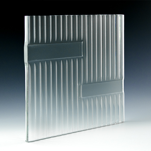 Fluted Micro Bronze – Nathan Allan Glass Studios