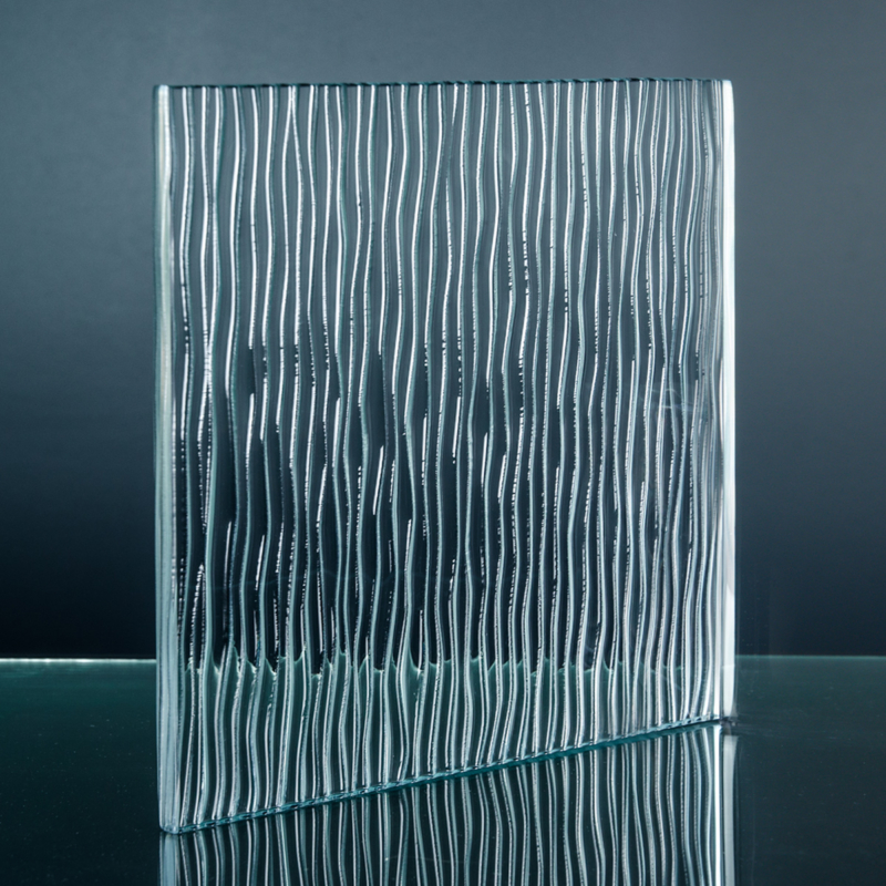 Rush Textured Glass | Custom Thick Glass Countertops | Bar Tops