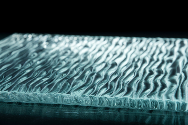 Rush Textured Glass | Custom Thick Glass Countertops | Bar Tops