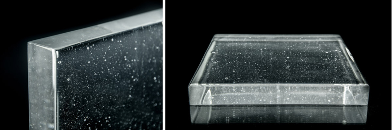 Crystalline Clear - Polished designed and made by Nathan Allan