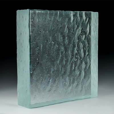 Pyramid Clear Textured Glass is designed by Nathan Allan