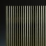 Fluted Bronze Architectural Cast Glass by Nathan Allan Glass