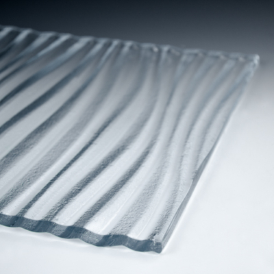 Mirage Textured Glass anti-microbial glass for Healthcare building