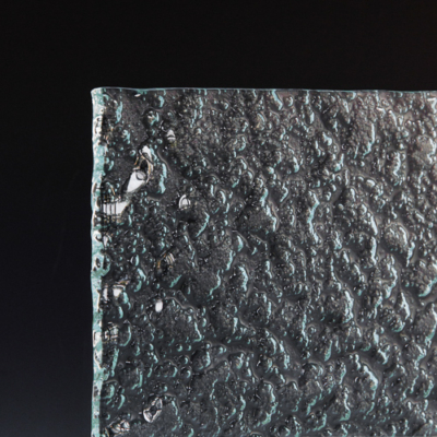 Aggregate Textured Glass is used for glass doors and wall building