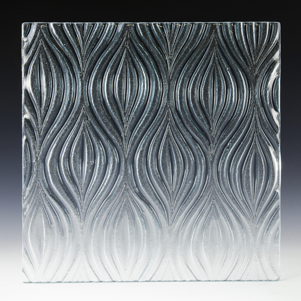 Directional Series Kiln Formed Cast Glass Textures