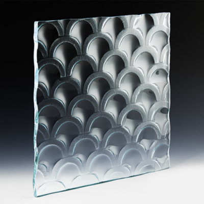 Arch Textured Glass for your next architectural project | Thick Glass