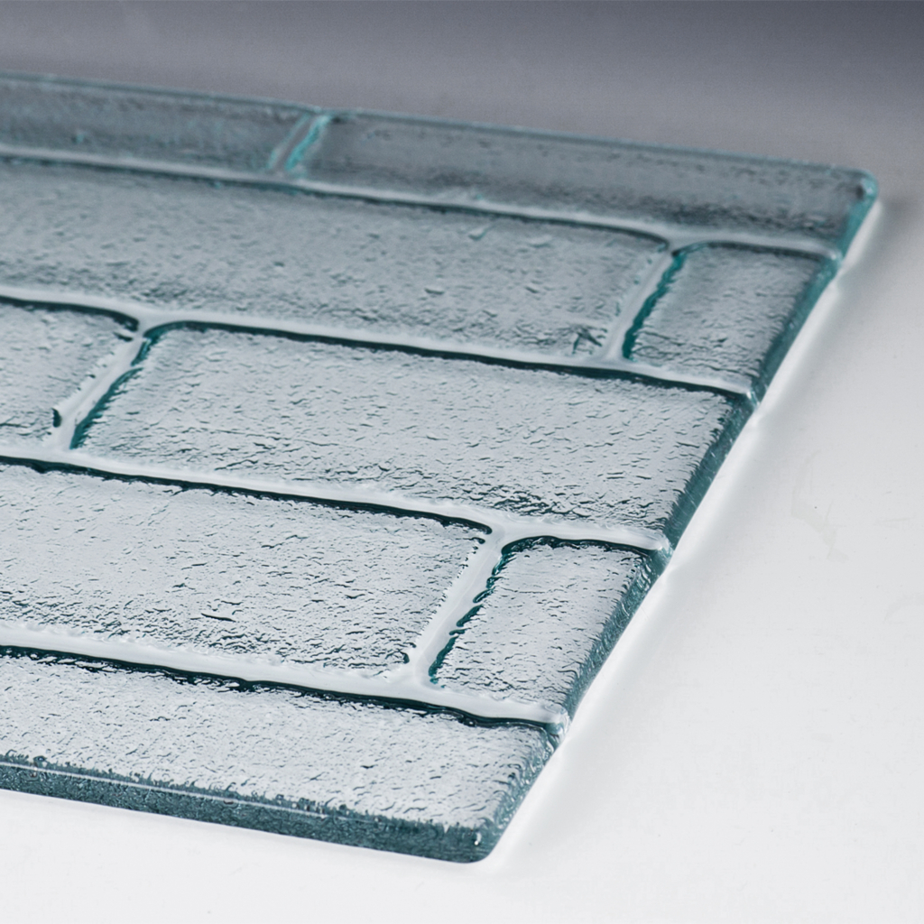 Brix Textured Glass works for Walls, Cladding, Balustrade Building Projects