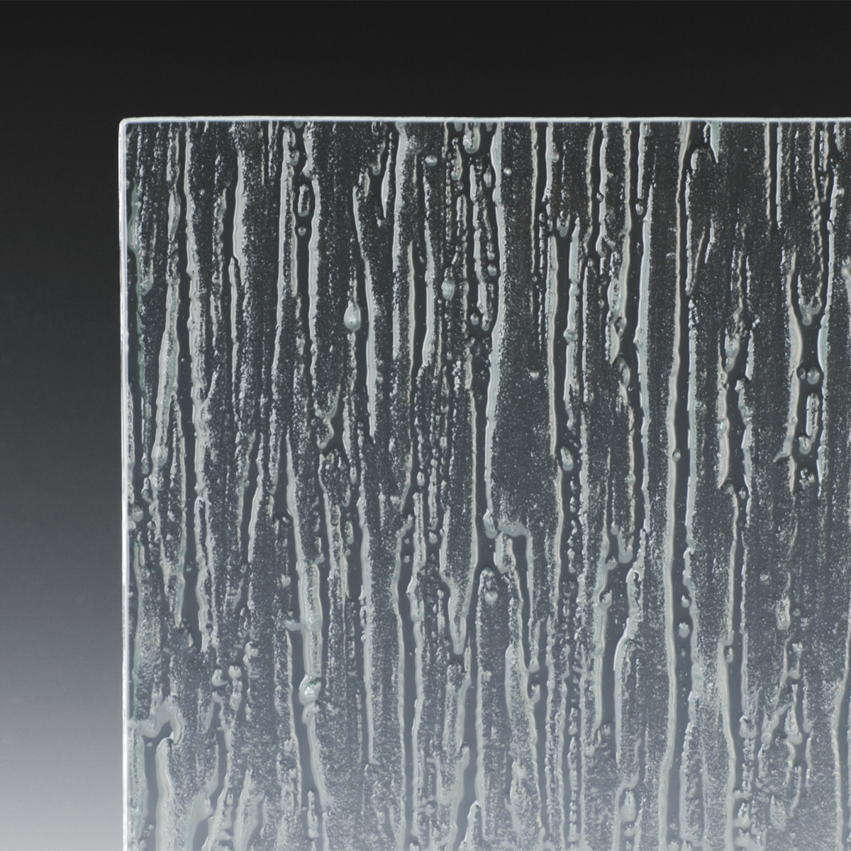 Cascade Textured Glass used for Walls, Cladding and Glass Balustrade