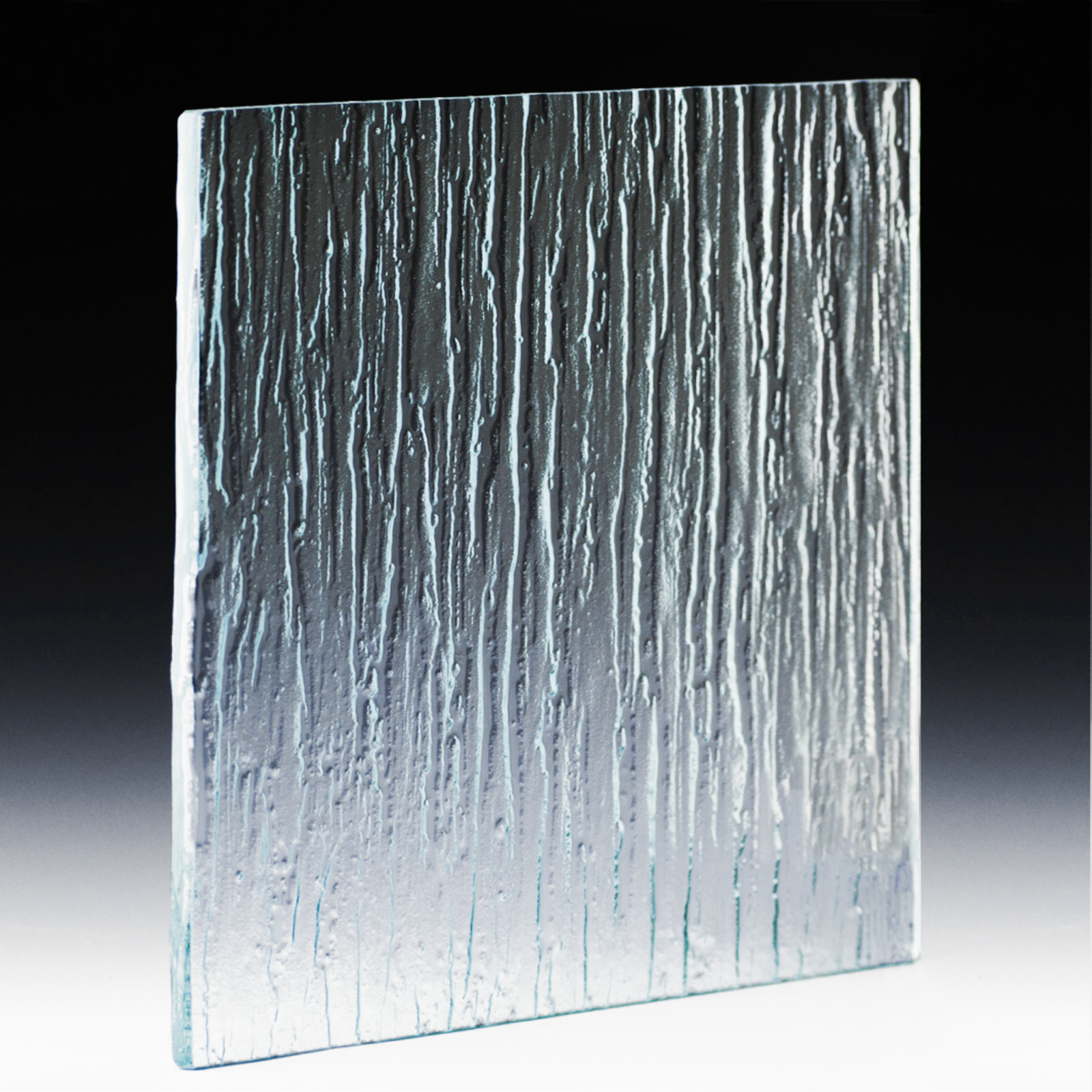 Cascade Textured Glass used for Walls, Cladding and Glass Balustrade