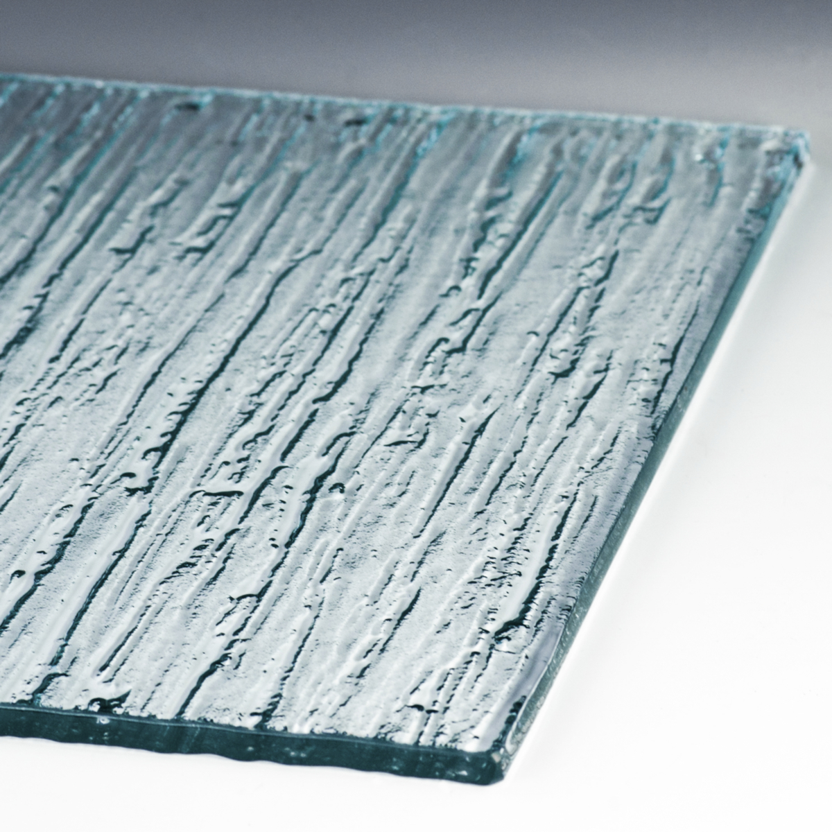 Cascade Textured Glass used for Walls, Cladding and Glass Balustrade