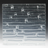 Castle Textured Glass for Walls, Glass Cladding and Glass Balustrade