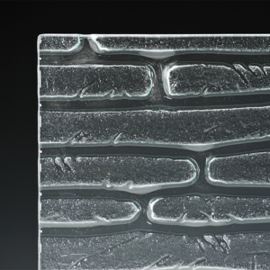 Castle Textured Glass for Walls, Glass Cladding and Glass Balustrade