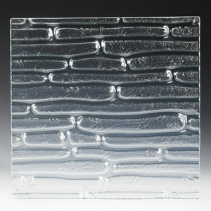 Castle Textured Glass for Walls, Glass Cladding and Glass Balustrade