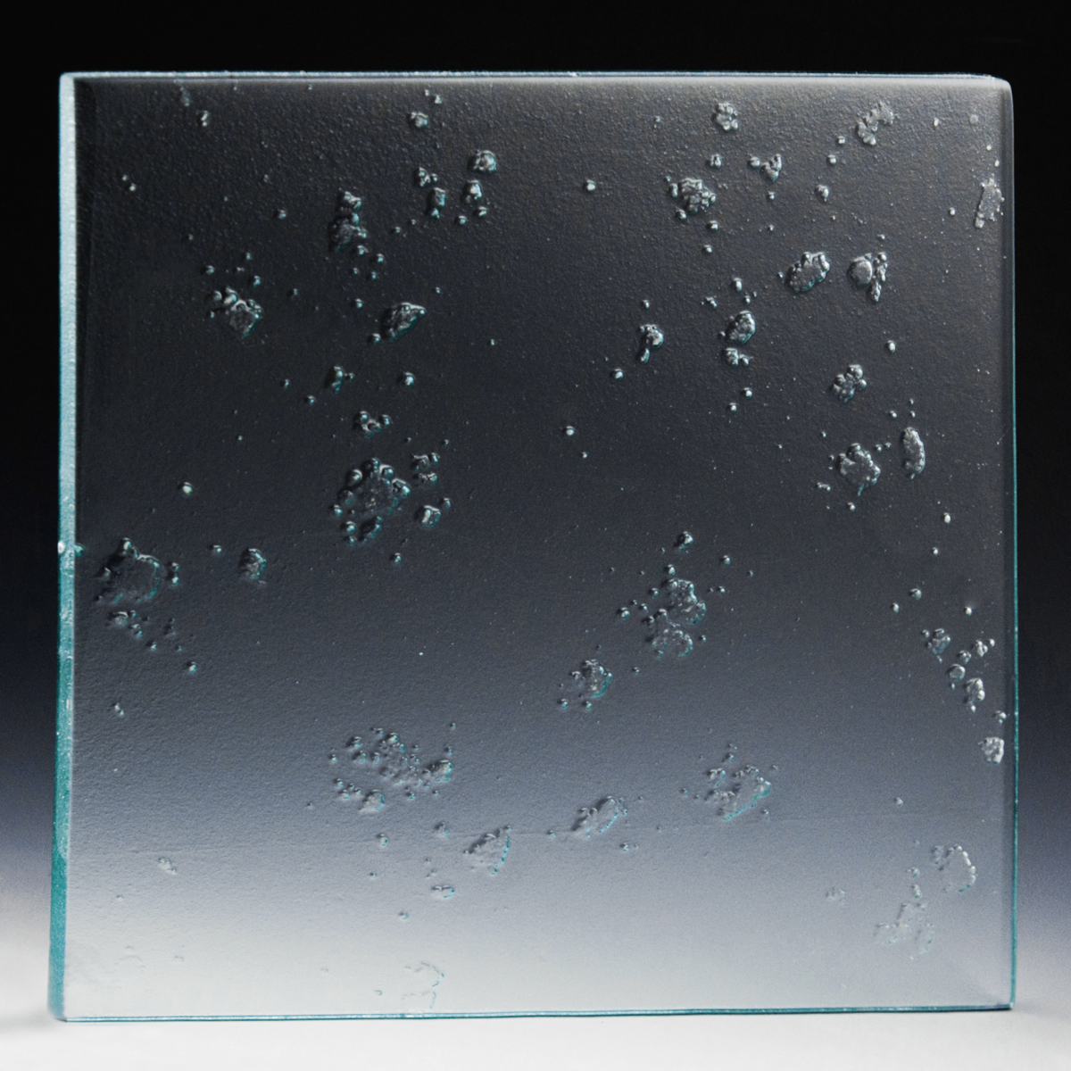 Composite Textured Glass Countertops produced by Nathan Allan Glass