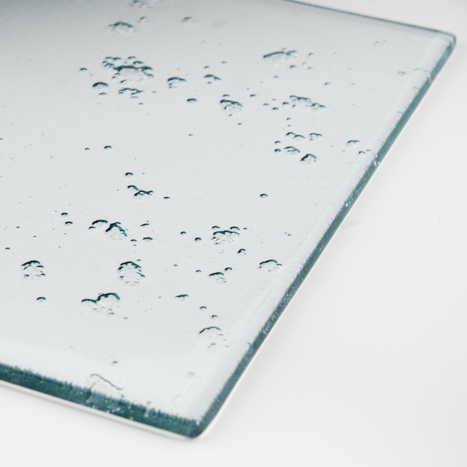 Composite Textured Glass Countertops produced by Nathan Allan Glass