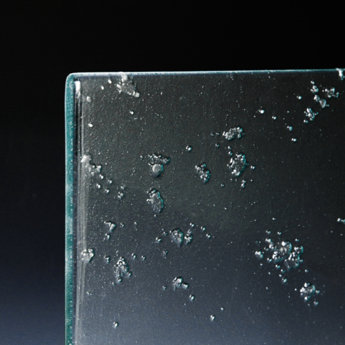 Composite Textured Glass Countertops produced by Nathan Allan Glass