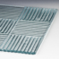 Crossreed Textured Glass for Walls, Glass Cladding and Glass Balustrade