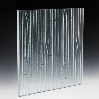 Deep Rain Textured Glass Used For Dividers, Doors and Feature Walls