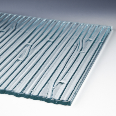 Deep Rain Textured Glass Used For Dividers, Doors and Feature Walls
