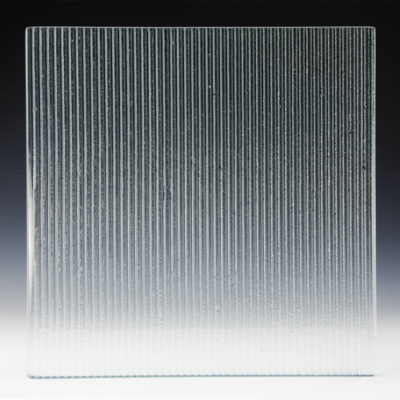 Linear Textured Glass Used For Dividers, Doors and Feature Walls