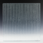 Linear XL Textured Glass Used For Dividers, Doors and Feature Walls