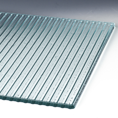Linear XL Textured Glass Used For Dividers, Doors and Feature Walls