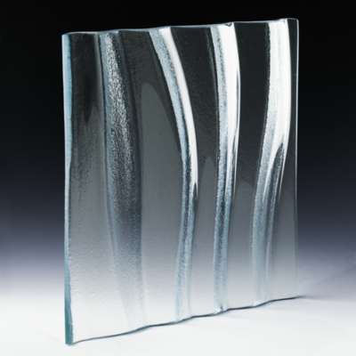 Mirage XL Textured Glass anti-microbial glass for Healthcare