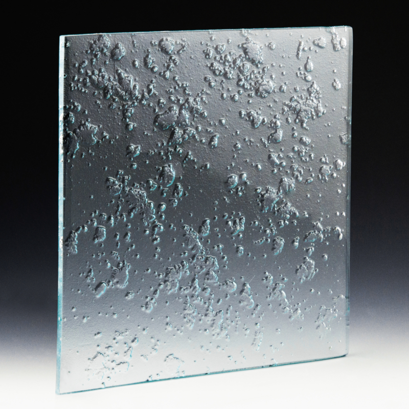 Quarry Textured Glass Kiln-Formed Glass Partitions made by Nathan Allan