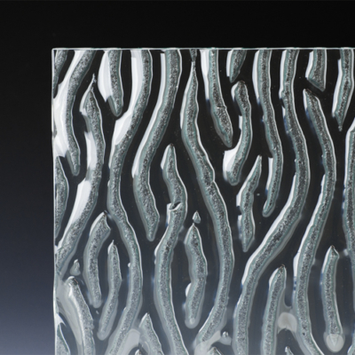 Sahara Textured Glass is excellent for the creation of feature walls