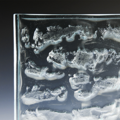 Stratos Textured Glass for Walls, Cladding and Glass Balustrade Projects