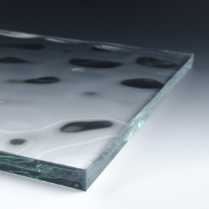 Water Textured Glass produced by Nathan Allan Glass Studio