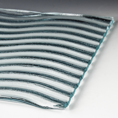 Wave Textured Glass perfect for Healthcare or Office applications