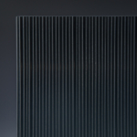 Fluted Micro Bronze Architectural Cast Glass is great for building