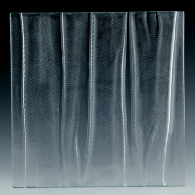 Regalia Textured Glass is thick and Tempered for great architectur