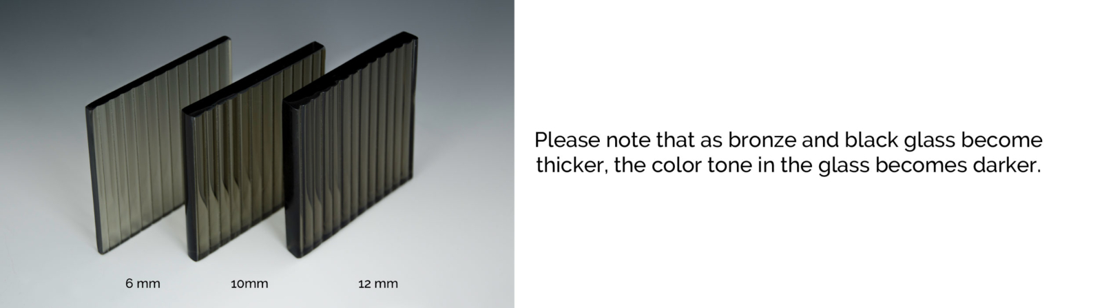 Fluted Micro Bronze Architectural Cast Glass is great for your build