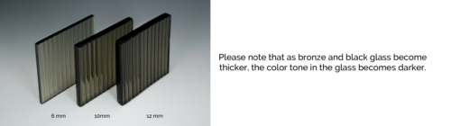 Fluted Micro Bronze Architectural Cast Glass is great for your build