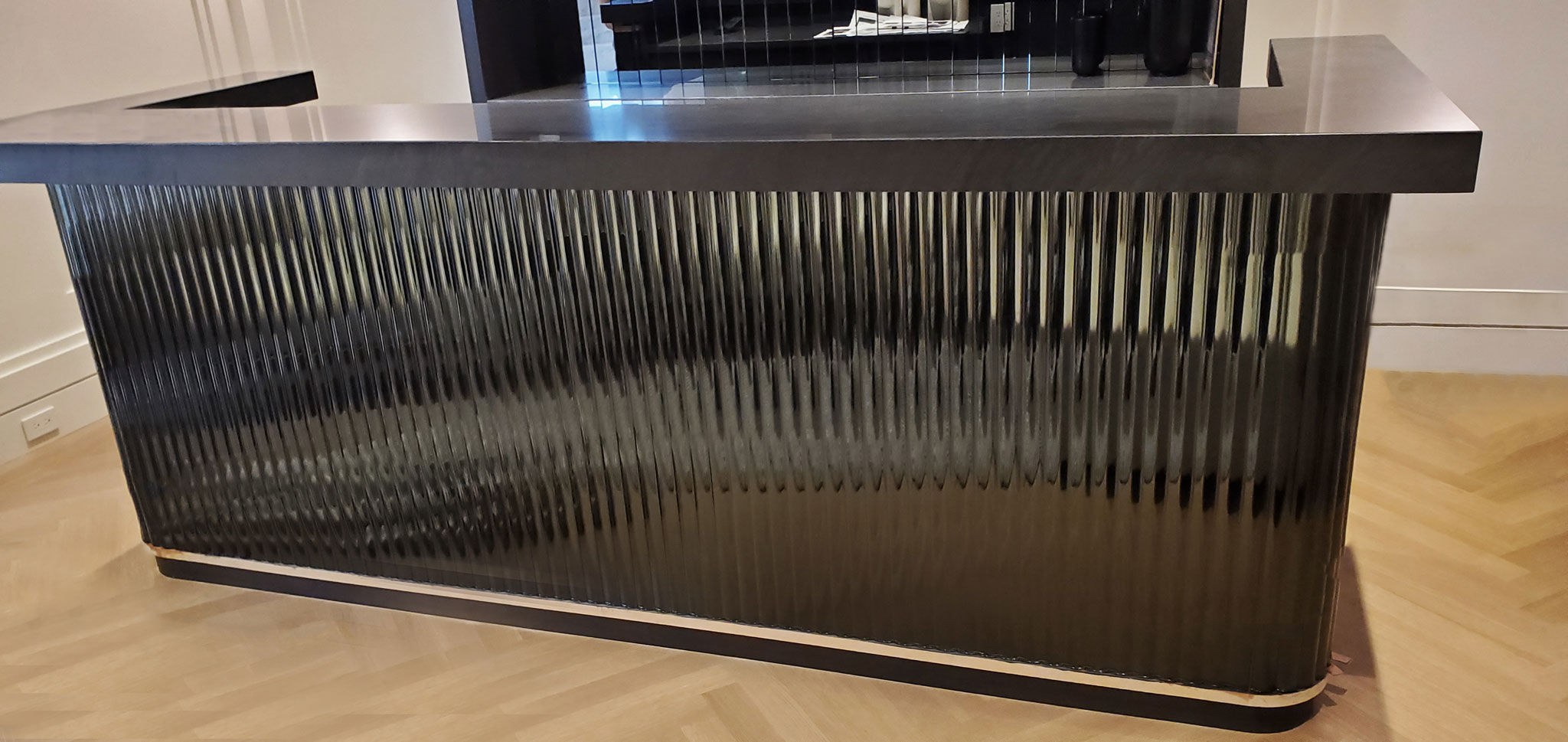 Los Angeles Channel Architectural Cast Glass | Custom Glass Products