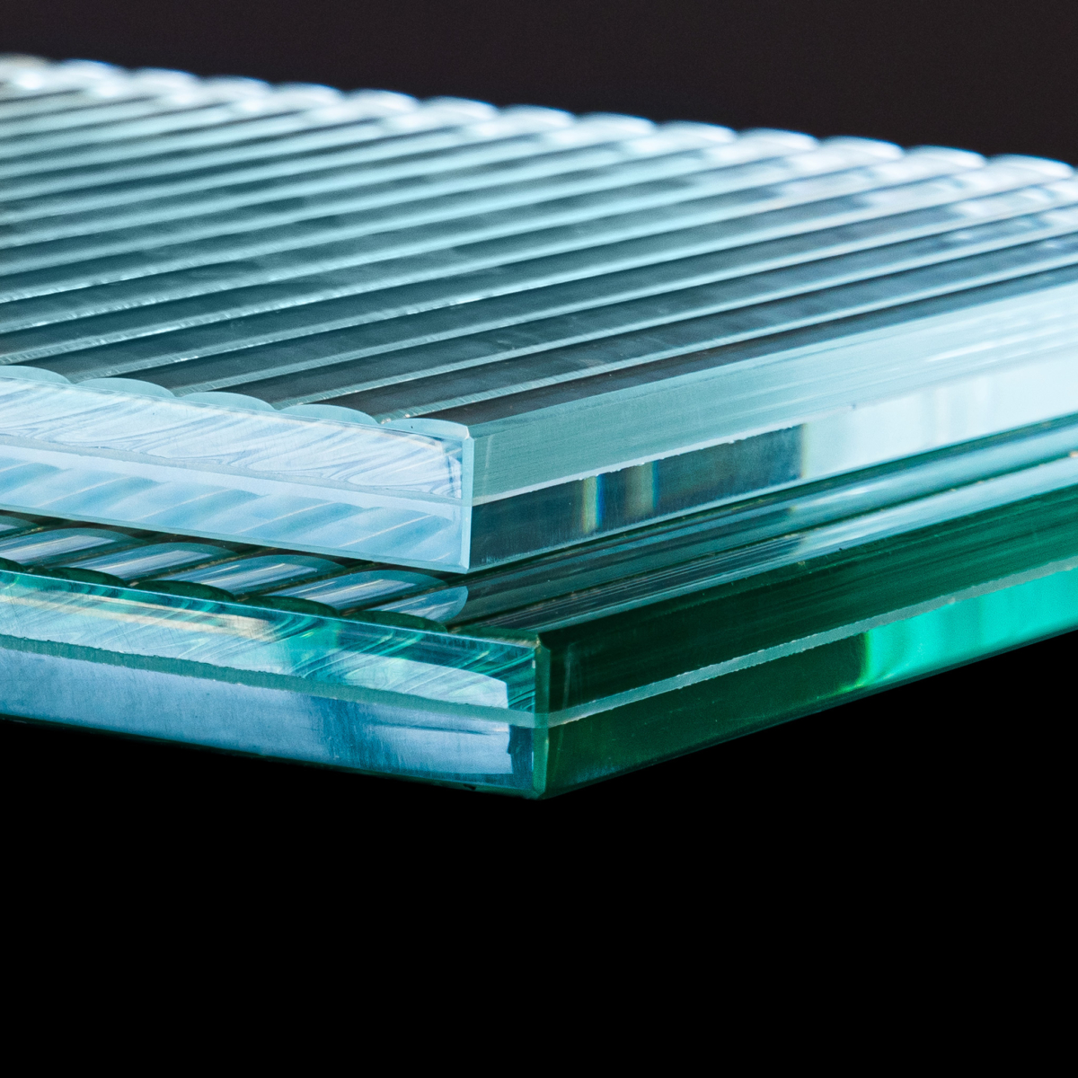 Polished Edges on Laminated Glass