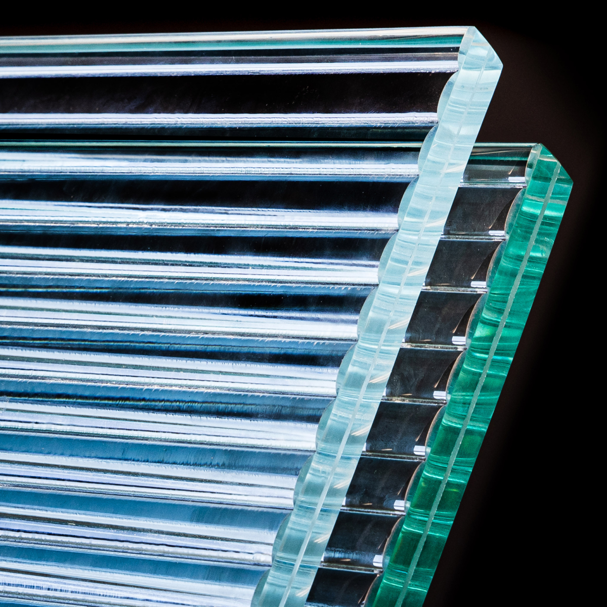 Polished Edges on Laminated Glass